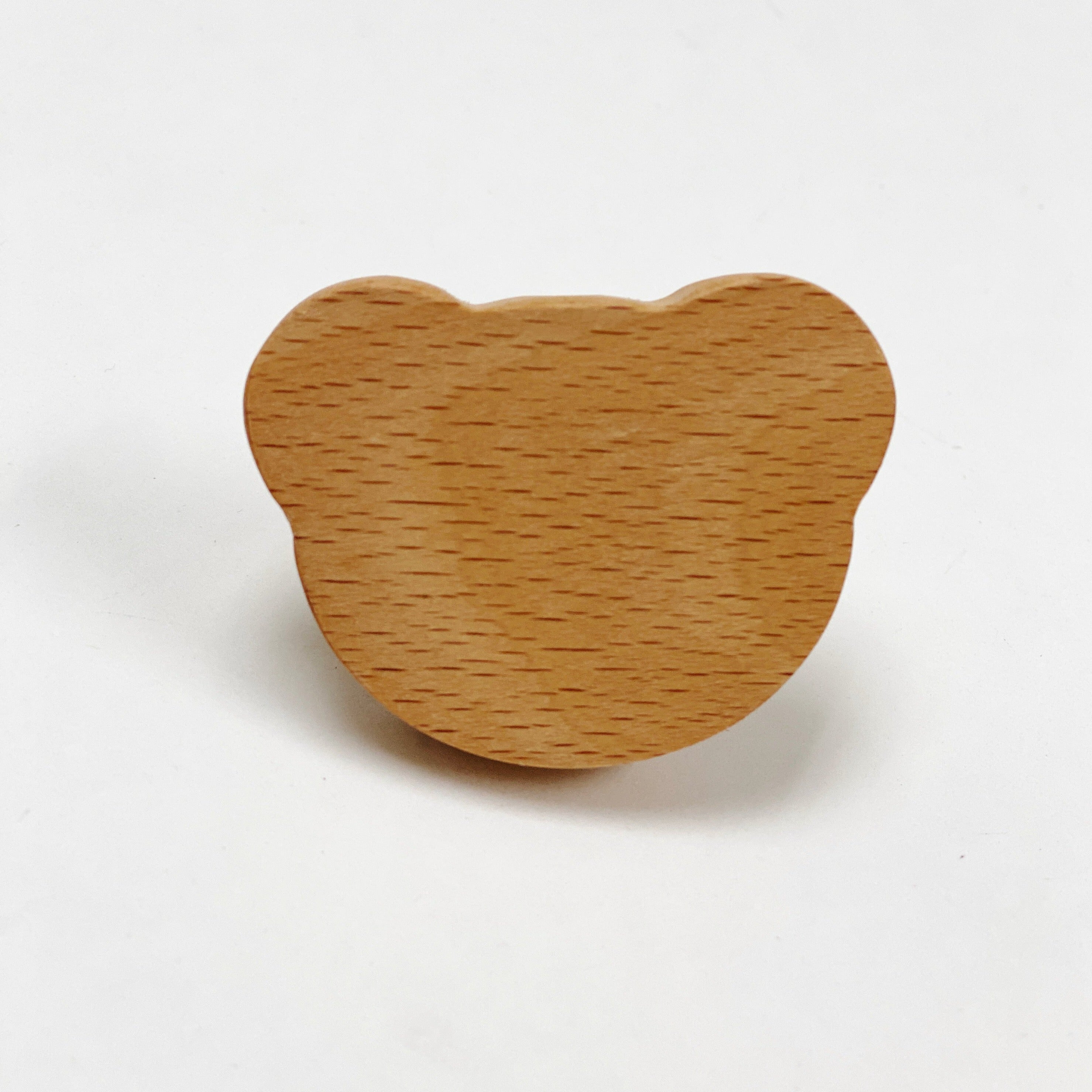 Wooden "Bear" Cabinet Knob – Purdy Hardware
