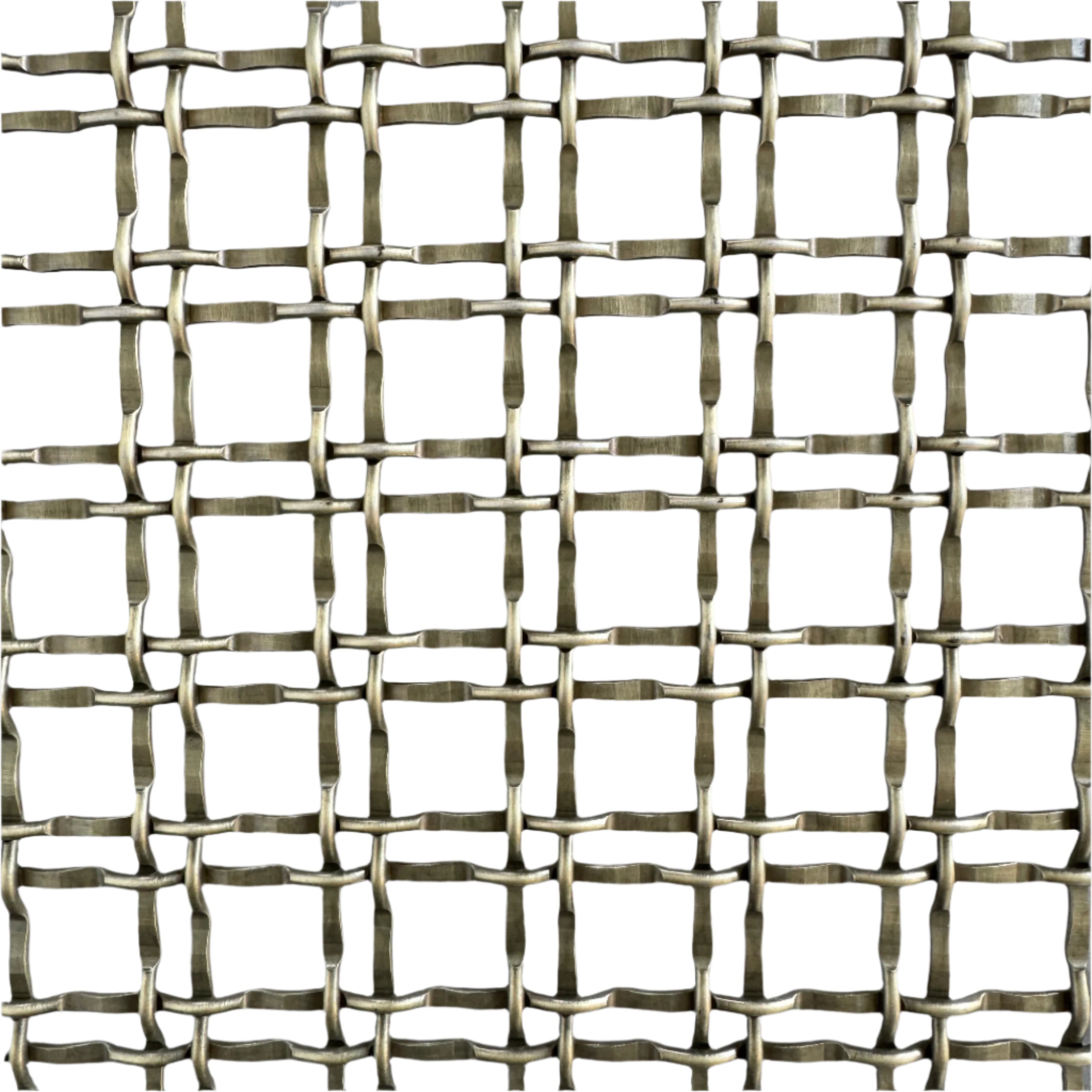 Wire Mesh Antique Brass "ABC" Creative Grille Mesh – Purdy Hardware