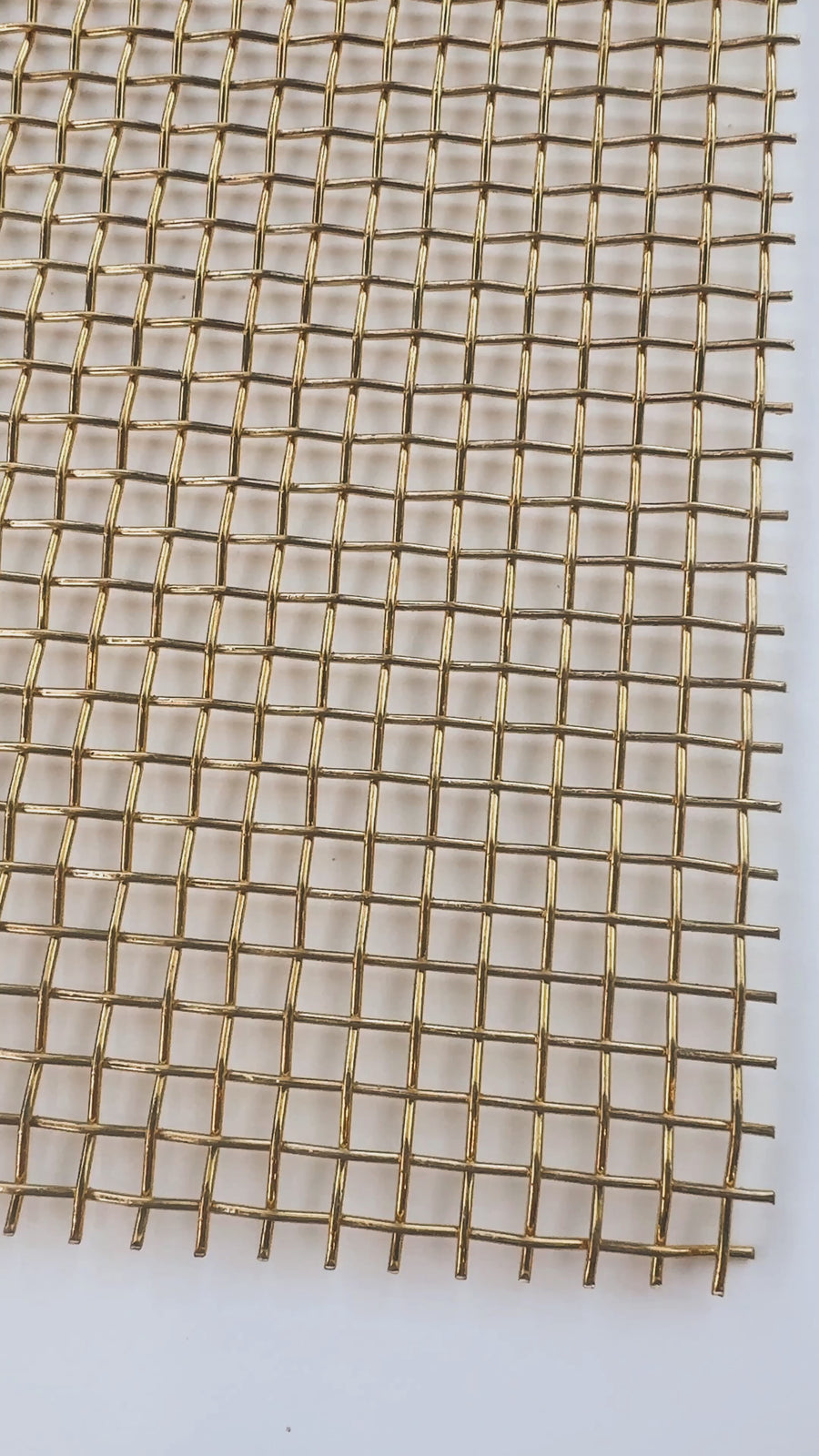 Wire Mesh Brass "B4" Furniture and Creative Grille Mesh – Purdy Hardware