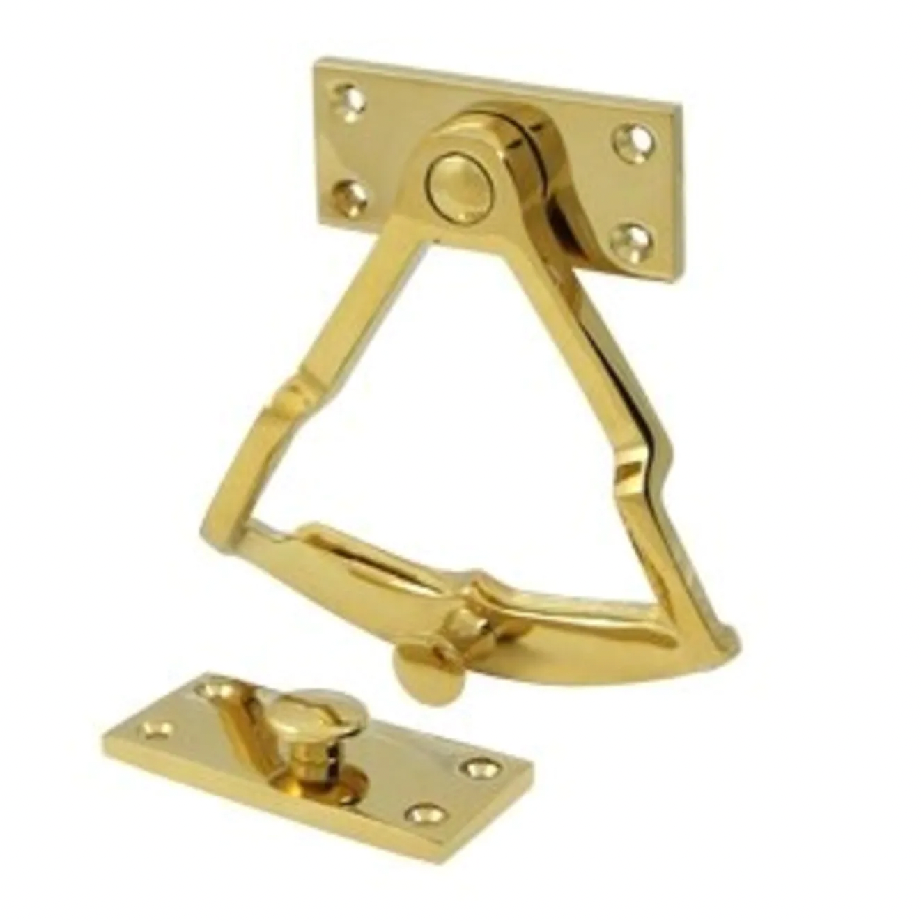Dutch Door Quadrant Lock in Lacquered Polished Brass – Purdy Hardware