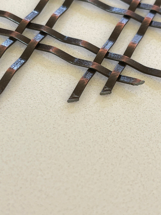 Wire Mesh Antique Bronze Architectural Woven Furniture and Creative Gr ...