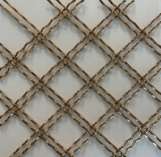 Wire Mesh Antique Bronze Architectural Woven Furniture and Creative Gr ...